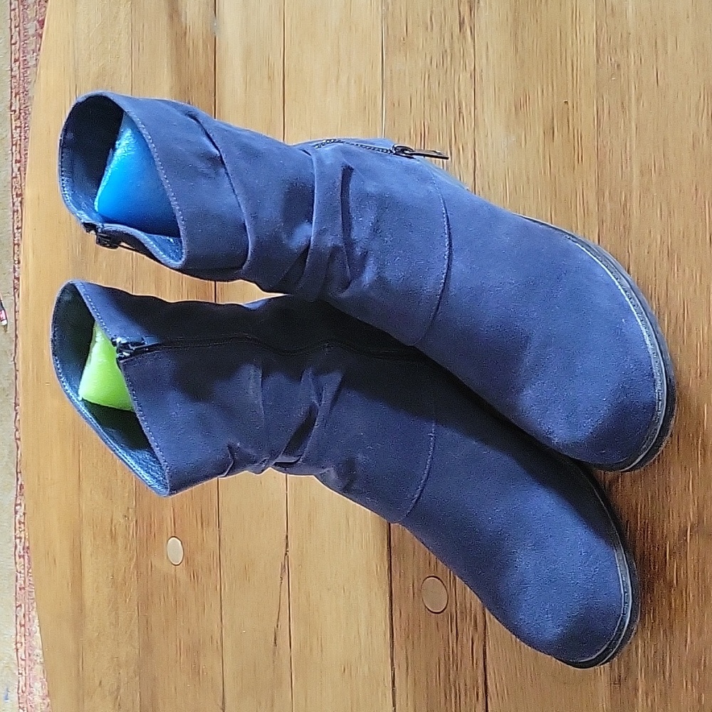 French Blu Americana Ankle Boots - Gem